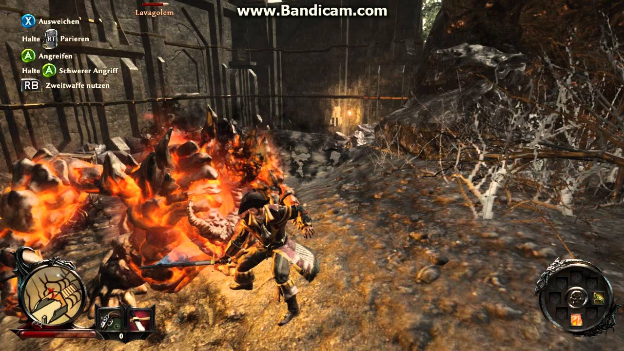 HOW TO DEFEAT A LAVA GOLEM ★ RISEN 3 #07 - YouTube