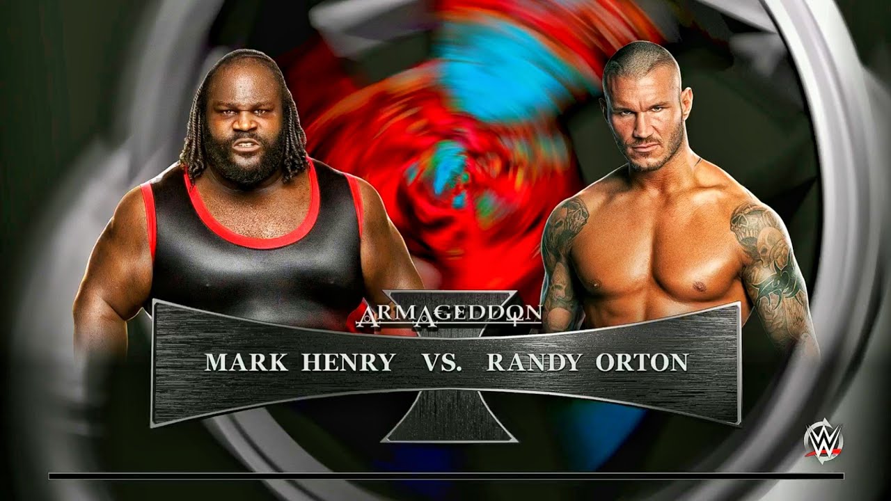 Mark Henry Vs Randy Orton - Full Match | WWE 2k15 - YouTube