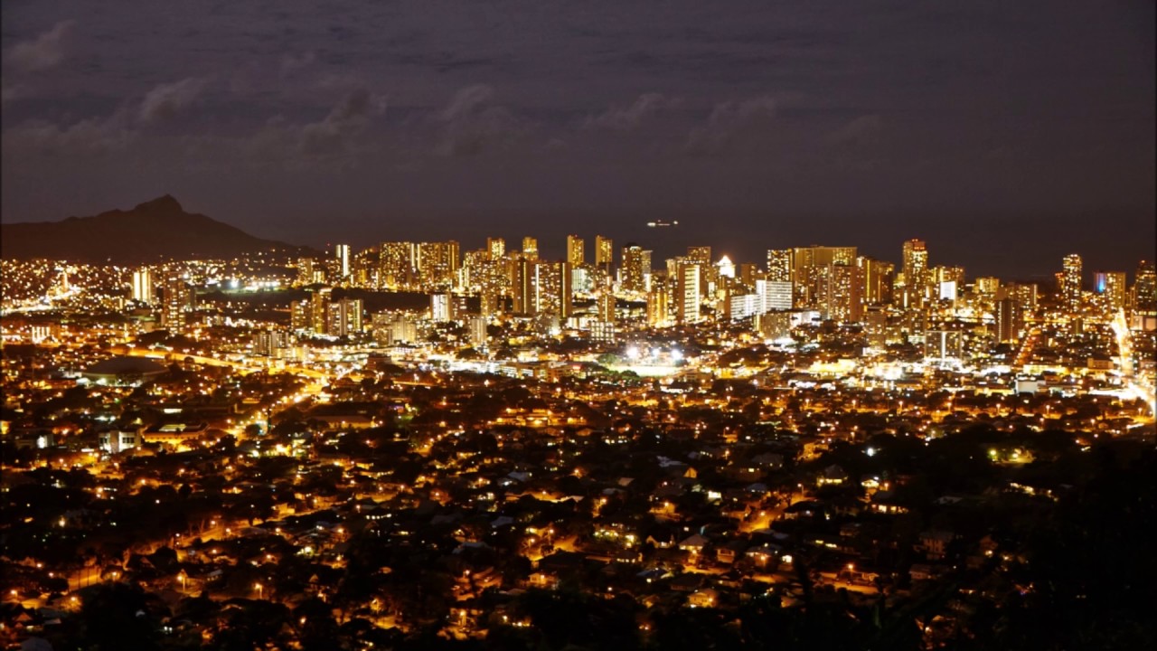 Honolulu City in 1988 - YouTube