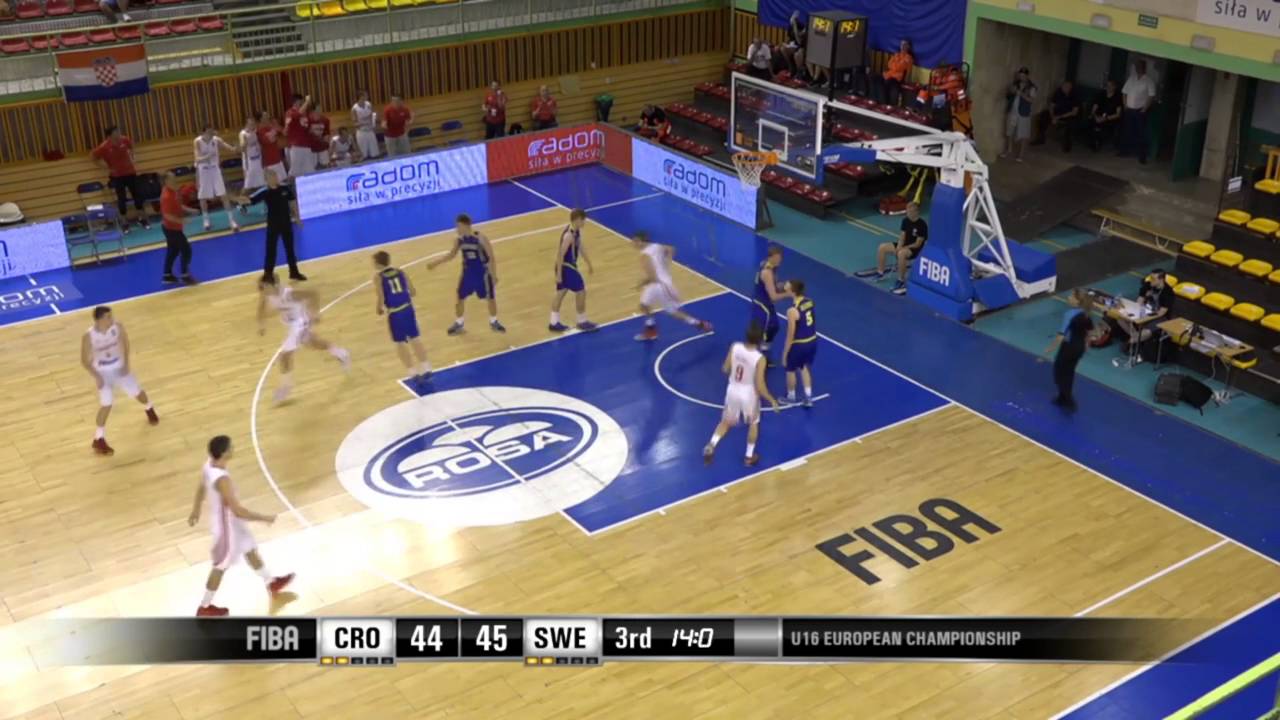 Oton Jankovic - 2016 FIBA U16 Euroepan Championship - YouTube