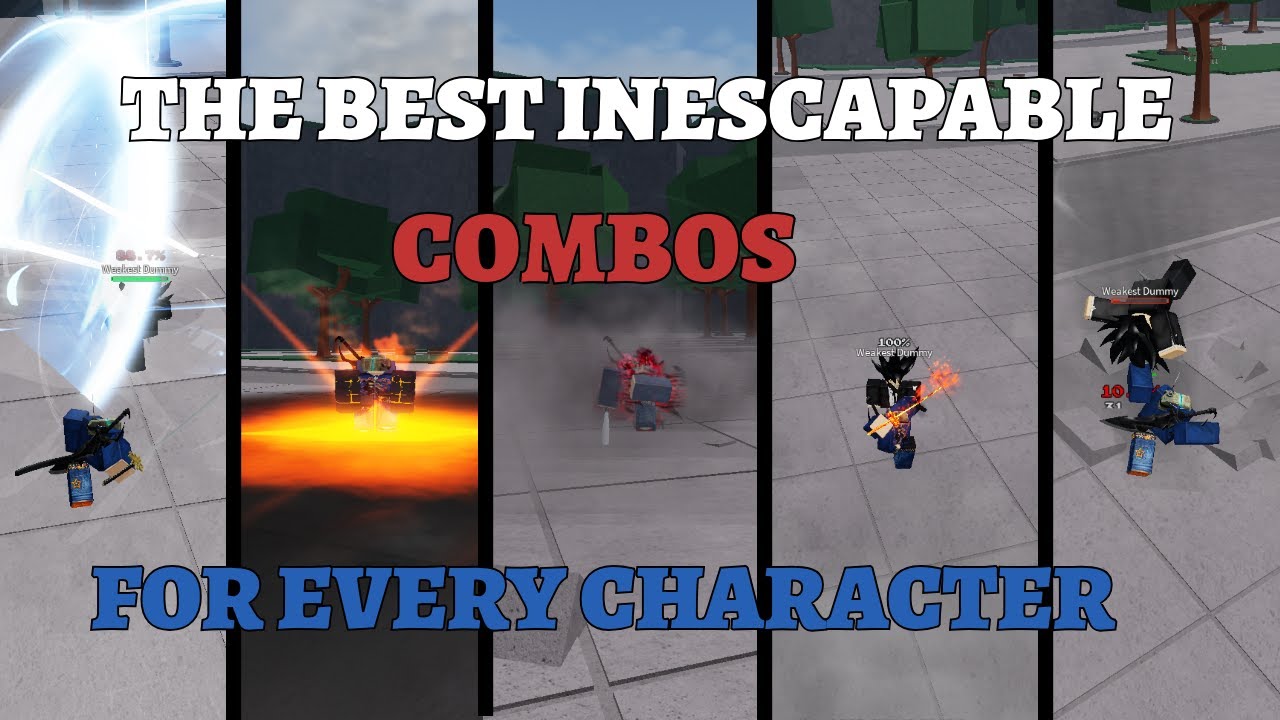 BEST Inescapable Combos For EVERY Character | Strongest Battlegrounds ...
