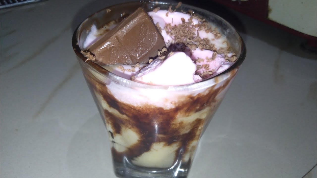 Mango chocolate milk shake - YouTube
