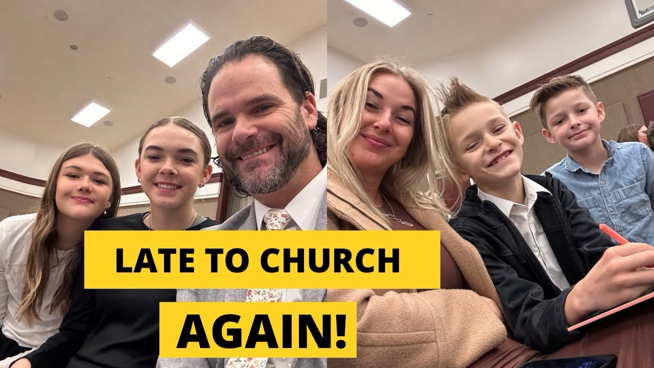 Late to church again #church #late #family - YouTube
