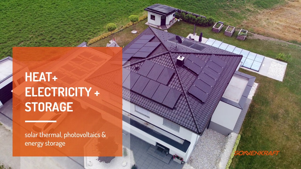 Plus Energy House - Solar heat, electricity & storage - YouTube