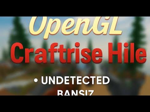 Opengl (Mouse dokunmama :D ) Craftrise Hile - YouTube