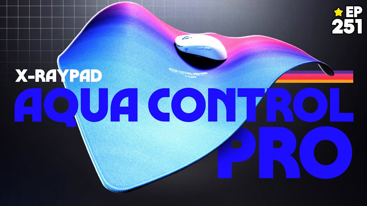 ลื่นน~นนนน แต่คุมอยู่นะ !! ⚡รีวิวแผ่นรองเมาส์ X-raypad Aqua Control PRO [EP.251 ppd review ...