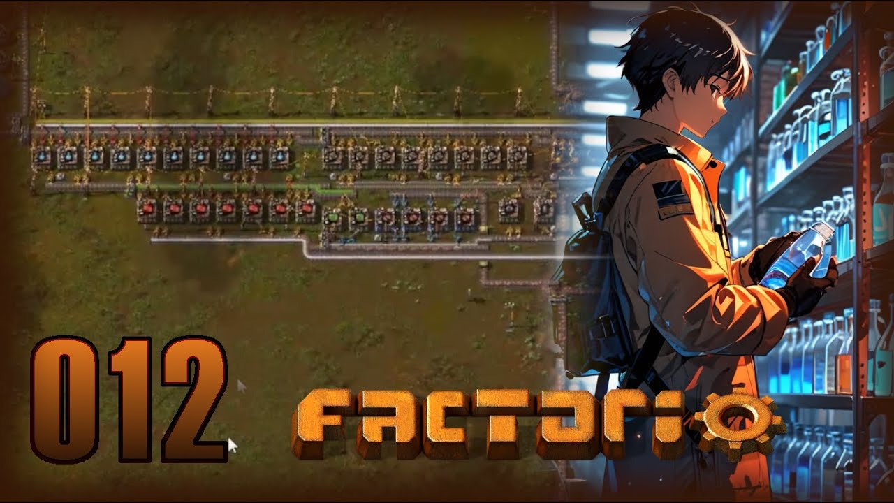 012 | Factorio: ¡Producción de Ciencia Azul 10 Veces Más Grande! ¿Será Suficiente? 🧪⚡ - YouTube