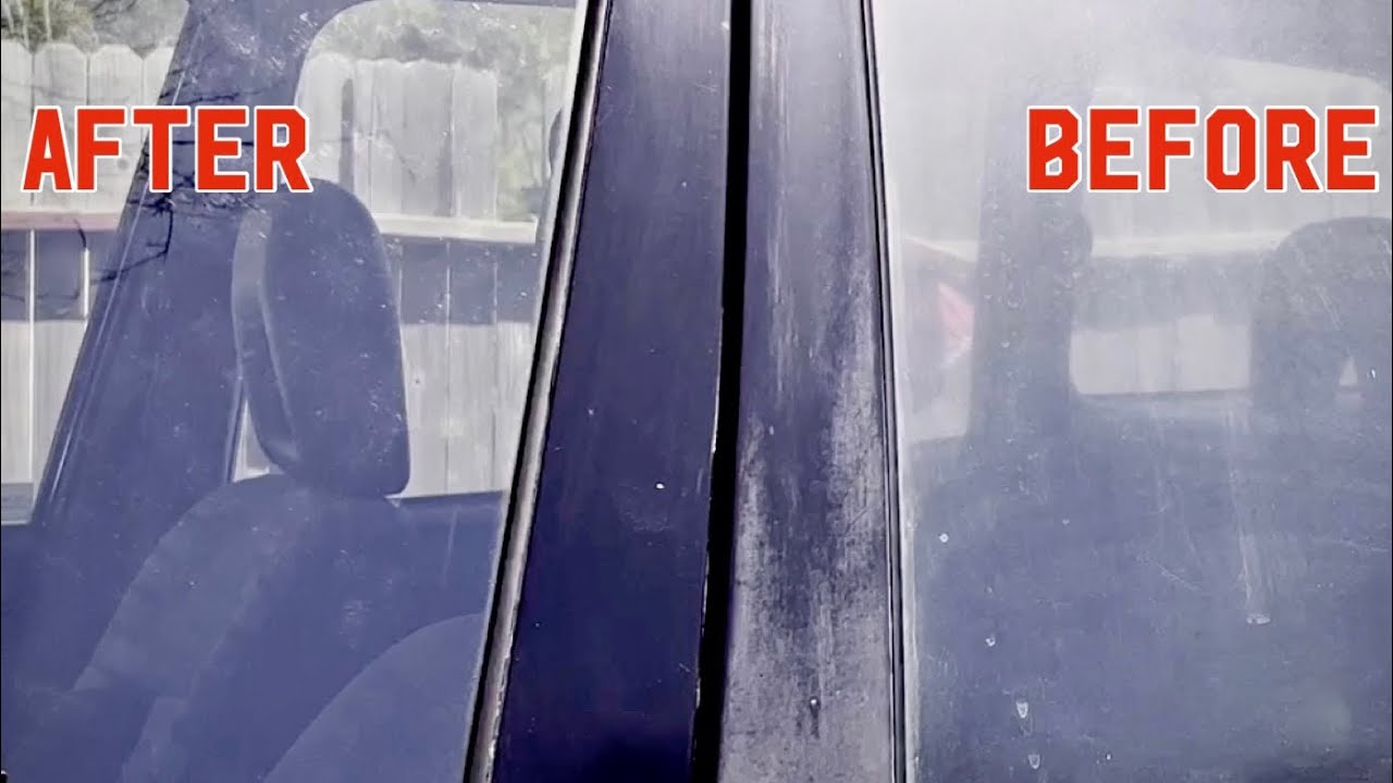 How To Get Rid of Water Spot Oxidation from Your Car Windows - YouTube
