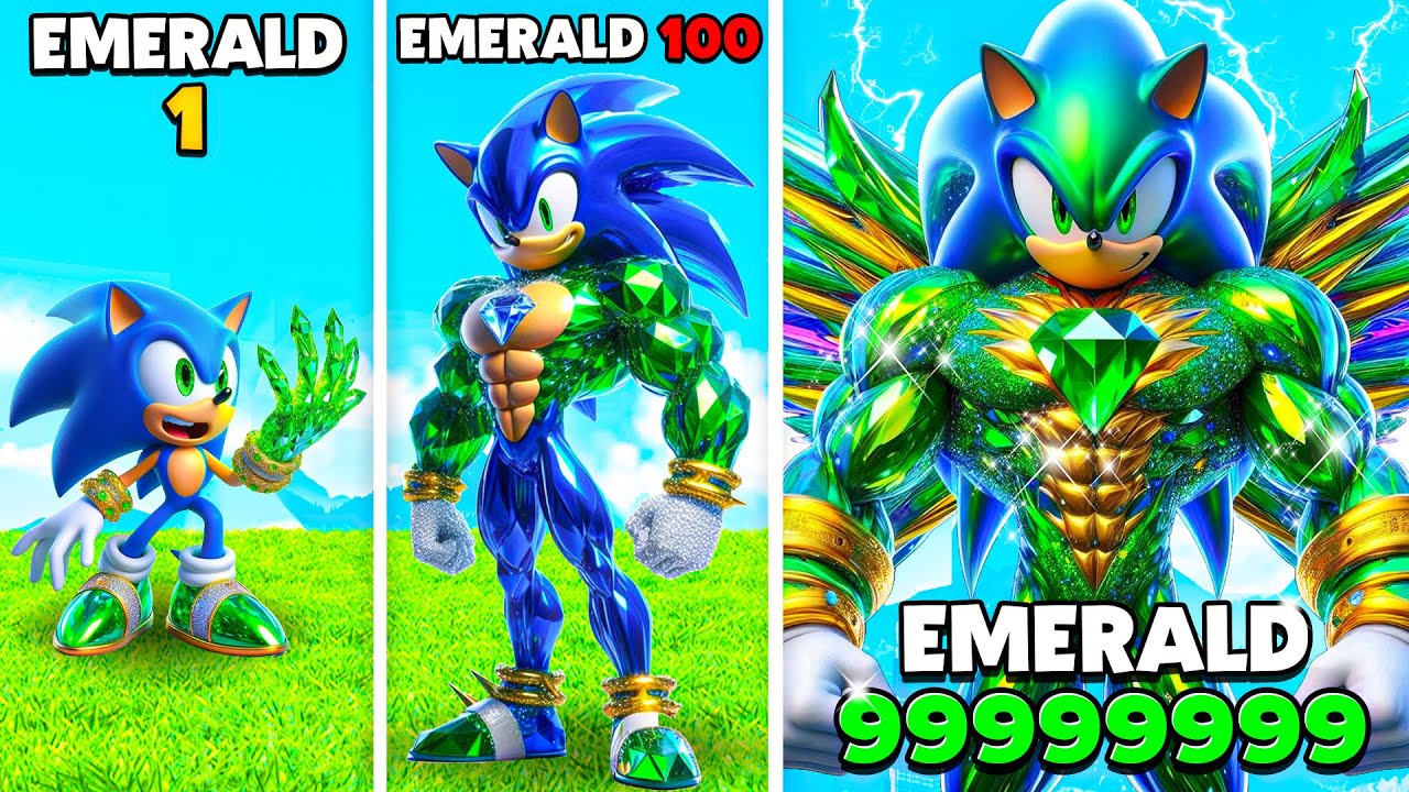🤩Upgrading to EMERALD SONIC in GTA 5! - YouTube
