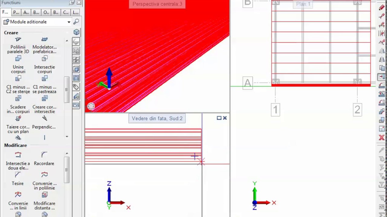 3 Modelare tabla cutata - YouTube