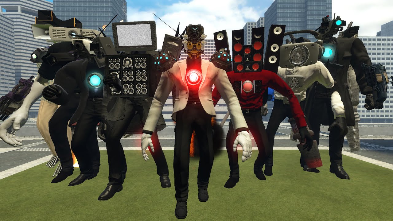 NEW LASERMAN TITAN VS ALL SKIBIDI TOILET BOSSES in Garry's Mod! - YouTube