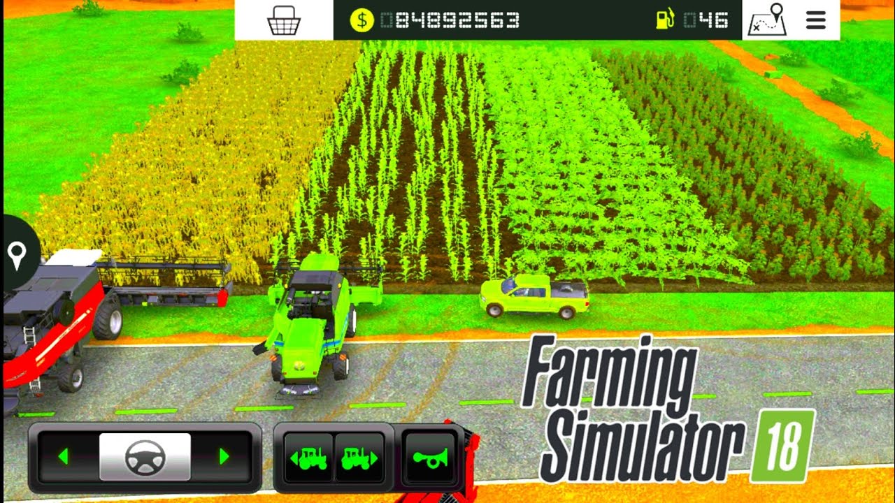 HOW TO FARMING SIMULATOR 18 new update different colored crop cuttings ...
