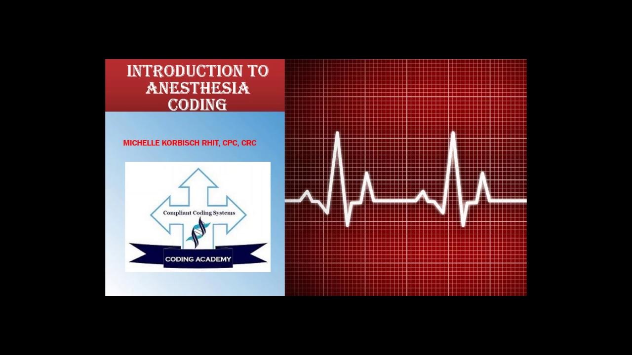 Introduction to Anesthesia Coding - YouTube