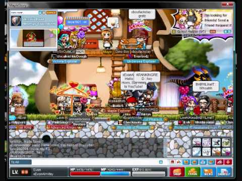 MapleStory - Henesys TownStreet - YouTube