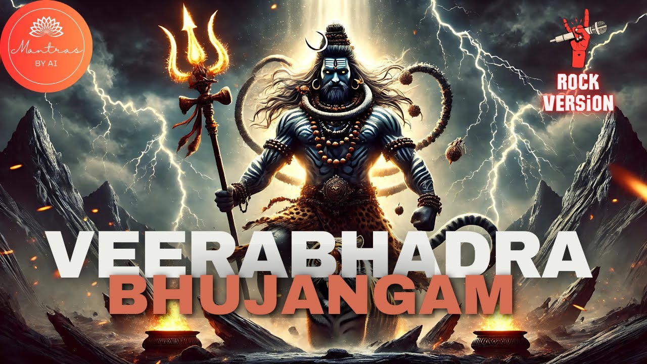 Veerabhadra Stotram (Rock) | Veerabhadra Bhujangam | Powerful ...