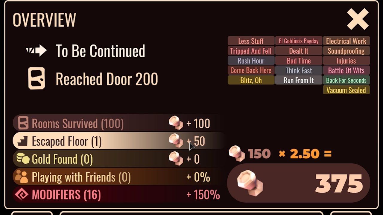 Roblox Doors: The Mines 150% Modifier Run ("A Hard Place" Badge) - YouTube