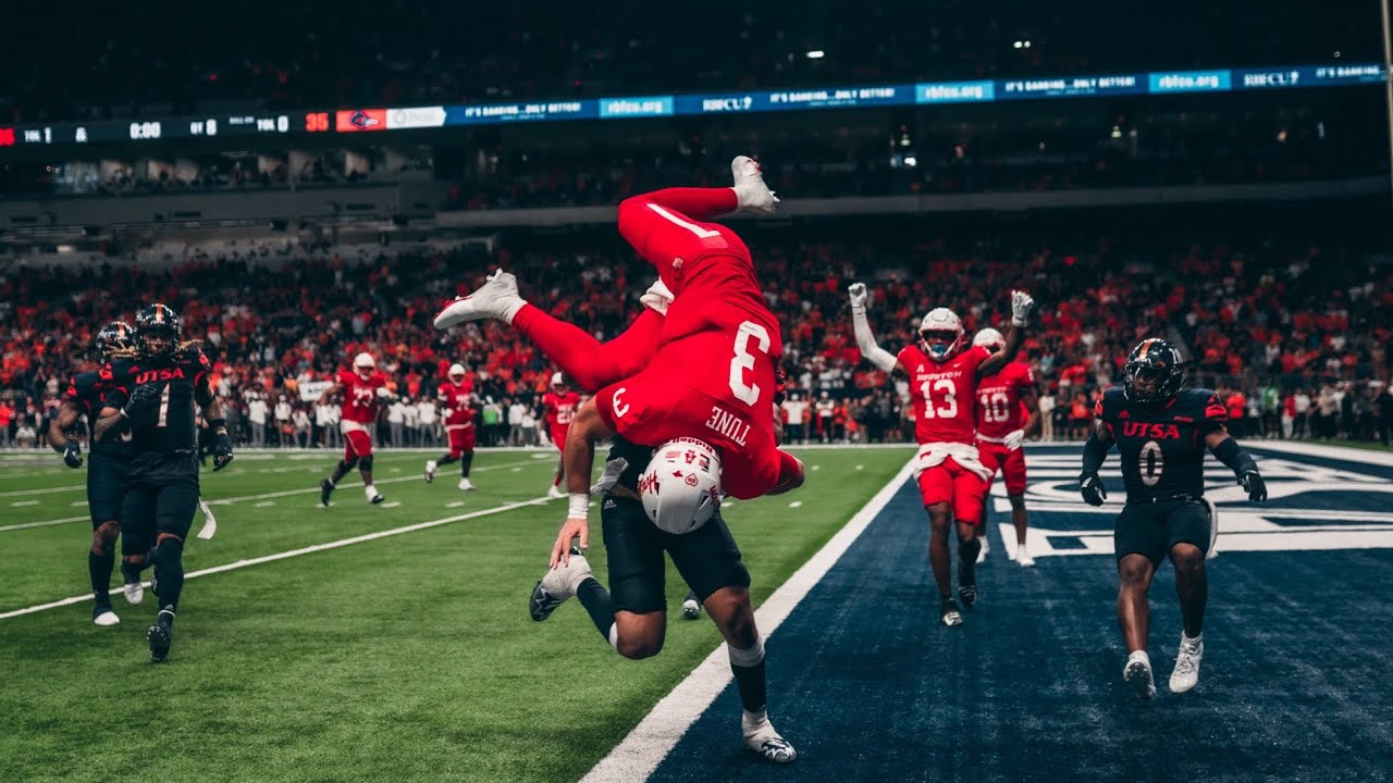 || Houston Cougars Vs UTSA Cinematic Week 1 Football Highlights 🎥🏈 ...