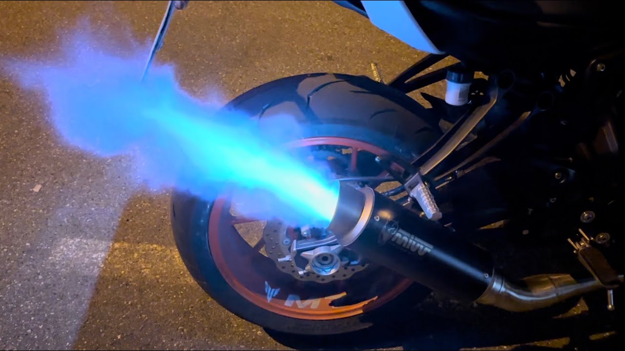 MT 07 MIVV GP PRO FLAMES🔥 No db. Killer - YouTube
