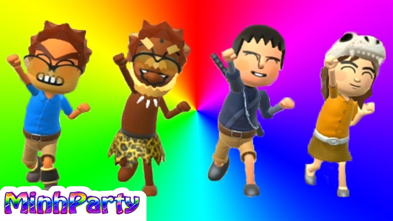 Wii Party U Mii Fashion Plaza Bowser vs Dunbar Vs Marit (2 Player ...