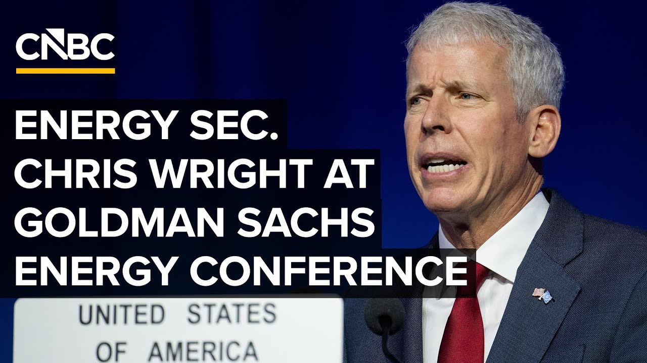 Goldman Sachs MD Neil Mehta speaks to Energy Sec. Chris Wright at ...