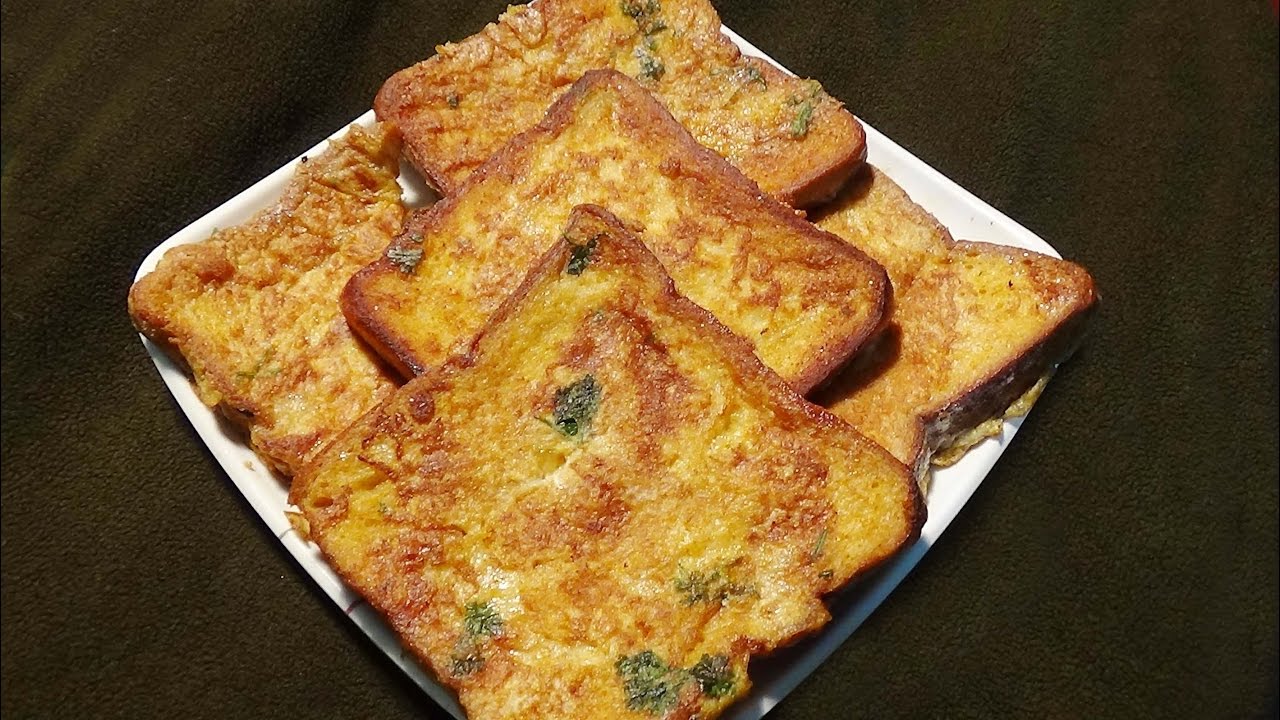 Anda Bread Toast | Egg Bread Toast - YouTube