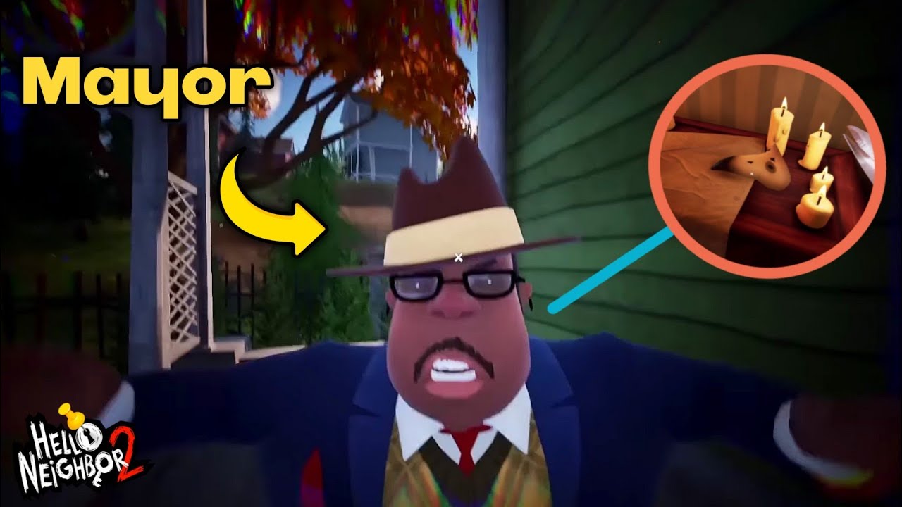 He Has A Secret Room For Criminal Stuffs 😱| HELLO NEIGHBOR 2 #4 - YouTube