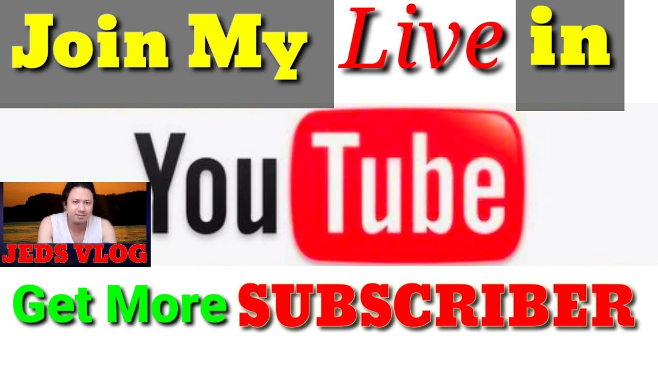 Join My Live in Youtube Get more Subscribe - YouTube