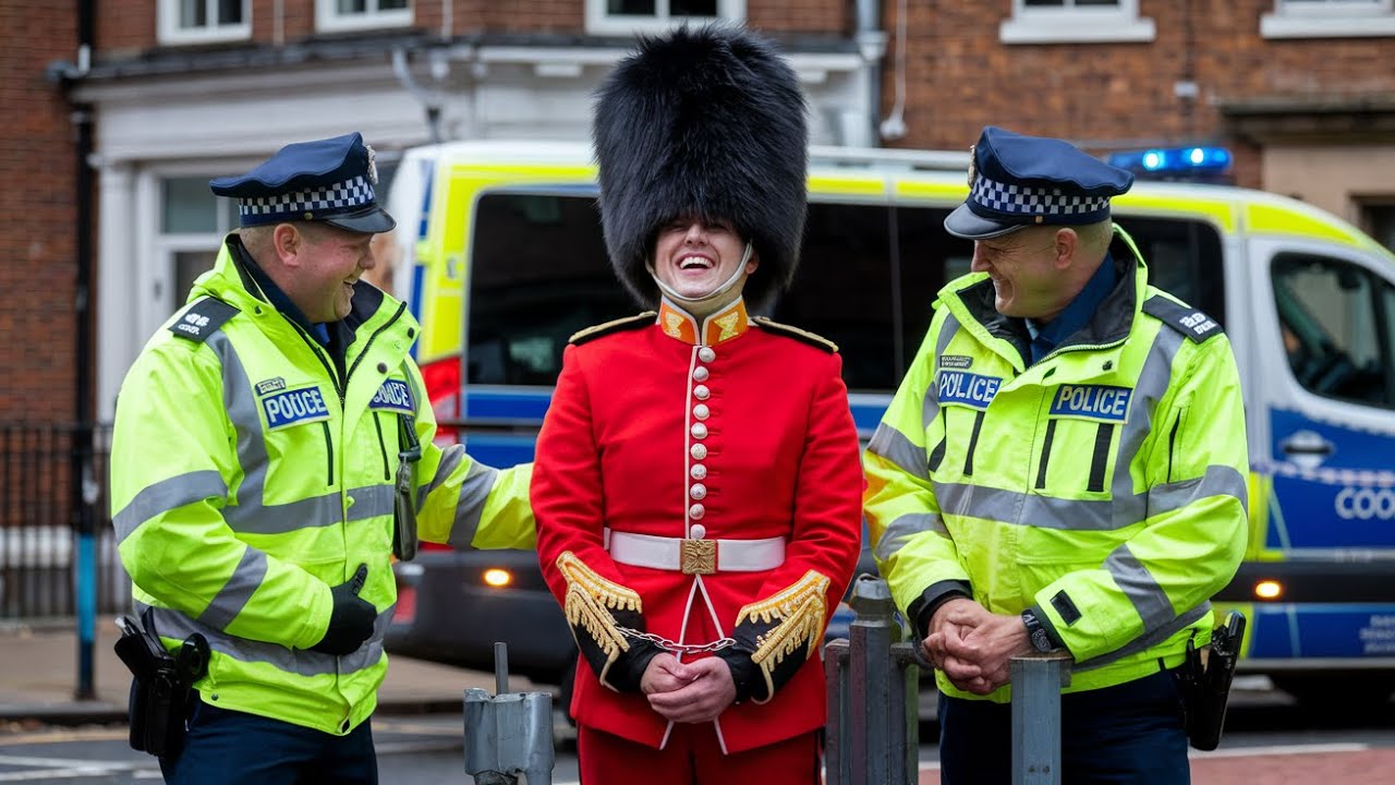 They Cuffed a ROYAL GUARD — Then a Officer Taught Them a Lesson ! - YouTube