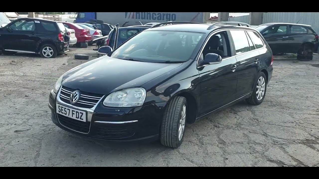 Prezentare VW Golf 5 Break Combi 1.6 BSE 2004 - 2008 Culoare LC9X ...