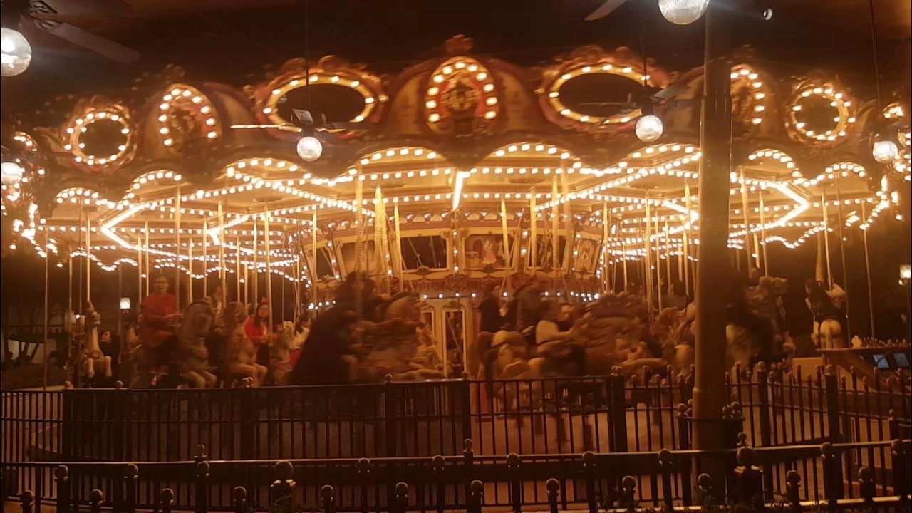 Cinderella's Carousel attraction- Hong Kong Disneyland- Video2 - YouTube