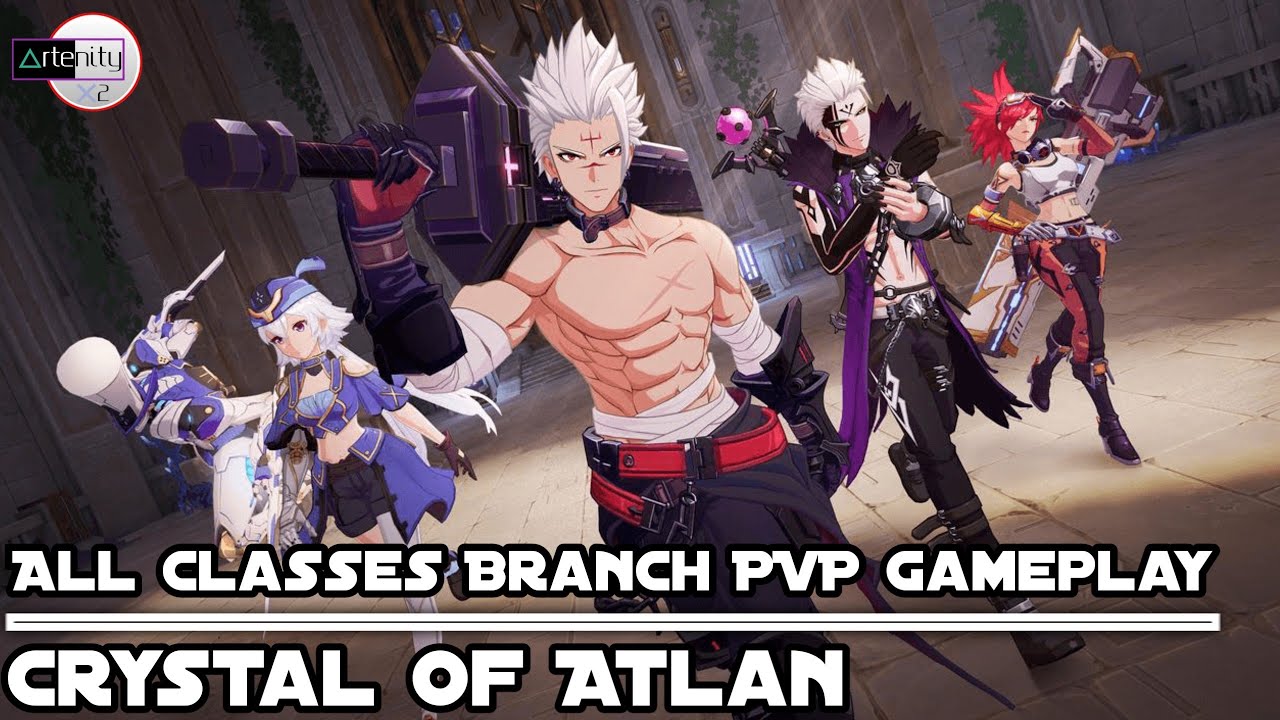Crystal of Atlan: All Classes Branch PVP Gameplay [MMORPG Mobile on ...