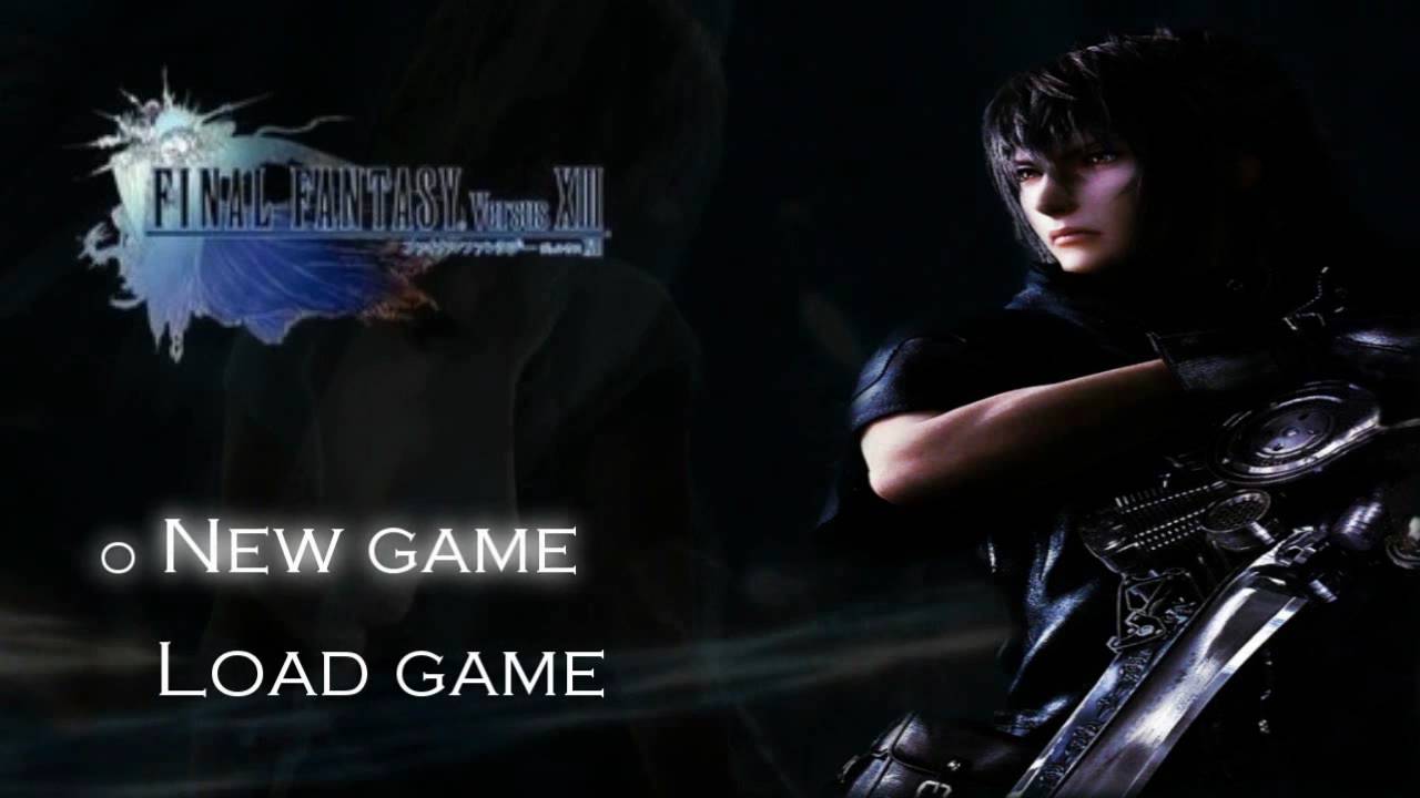 Final Fantasy Versus XIII - Menu ( FANMADE ) - YouTube