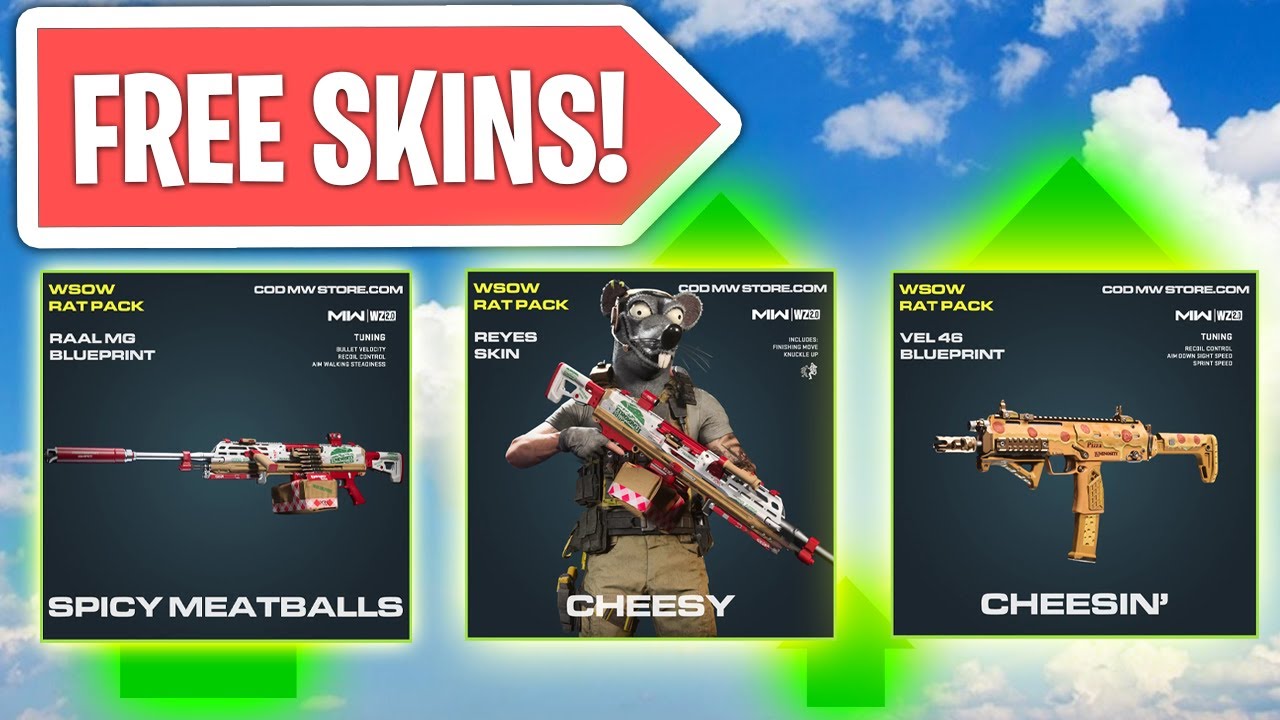 Get this *FREE* Rat Skin Bundle for Modern Warfare 2! - YouTube