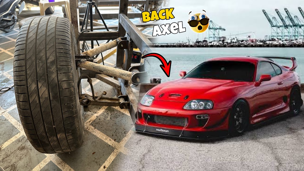 Finally Supra MK4 ka back axel taiyaar ho gaya | Project Tools - YouTube