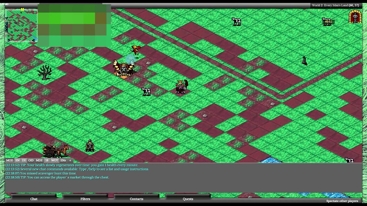 RPG MO - PVP fun in secret Cow Level - YouTube