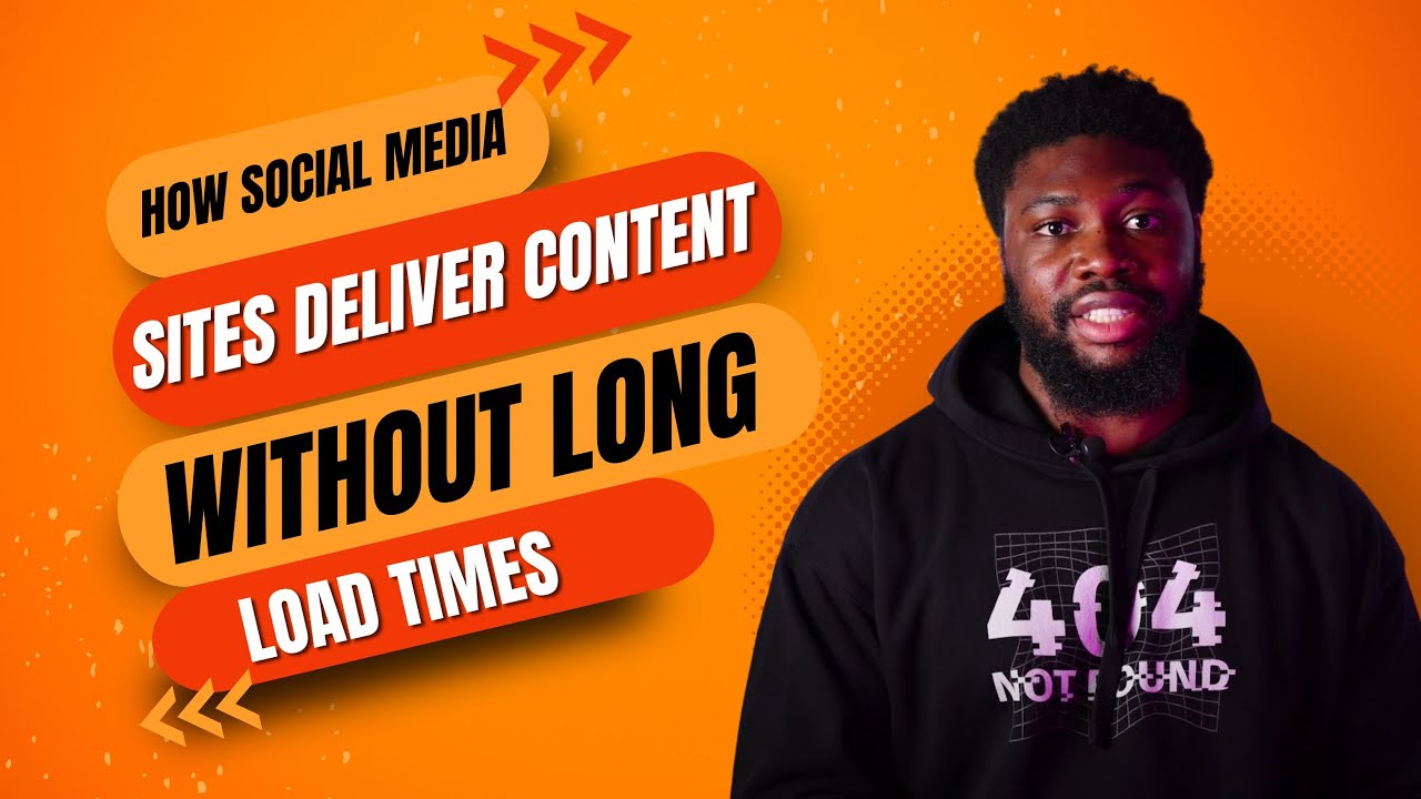 How Social Media Sites Deliver Content without long load times - YouTube