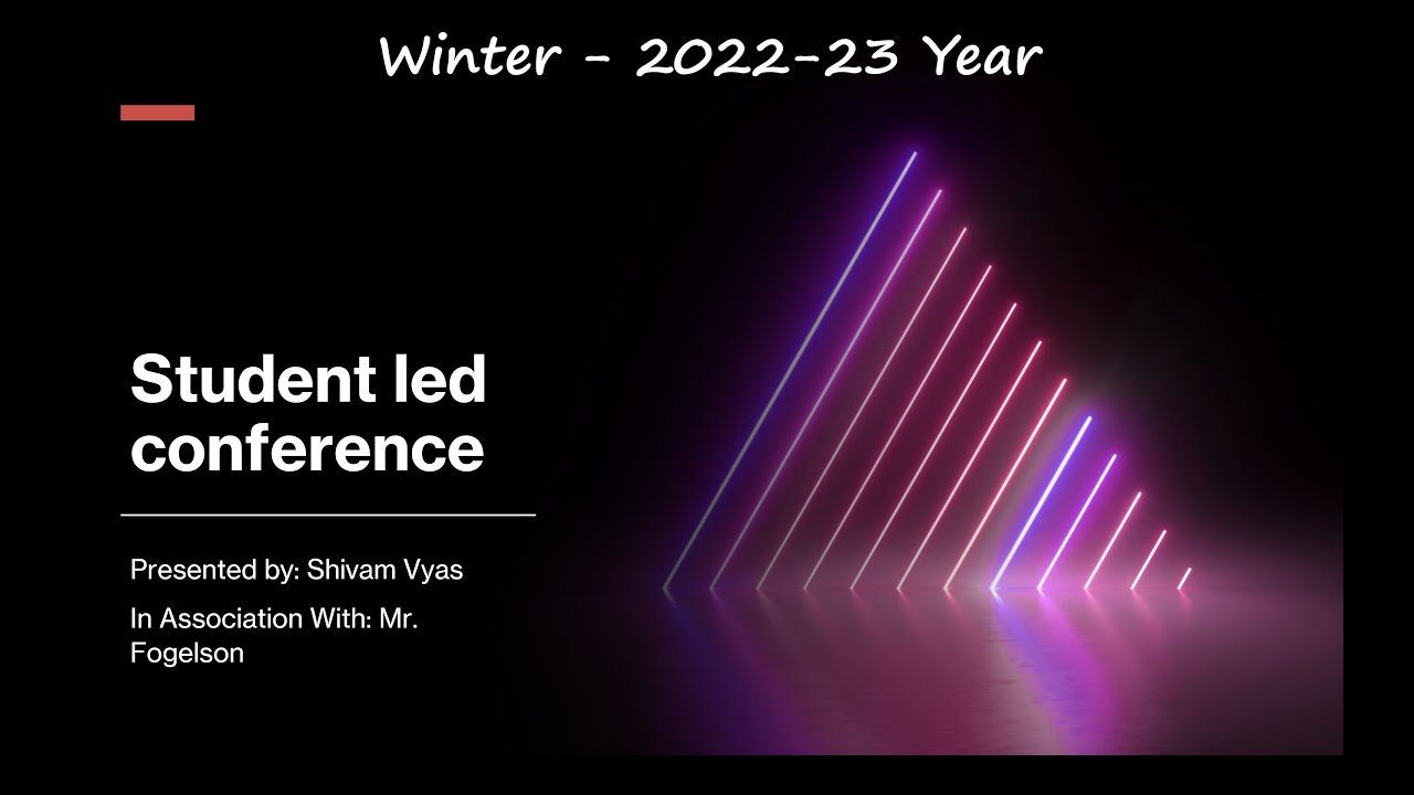 Student Led Conference 2 | Synnovation Lab | Semester 2 of 2022-23 year ...