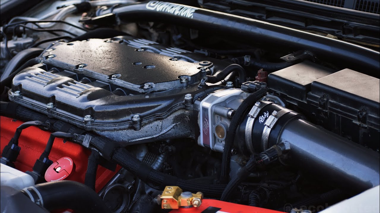 Painting Valve Covers J35 & J37 Manifold | Engine Bay Clean Up - YouTube