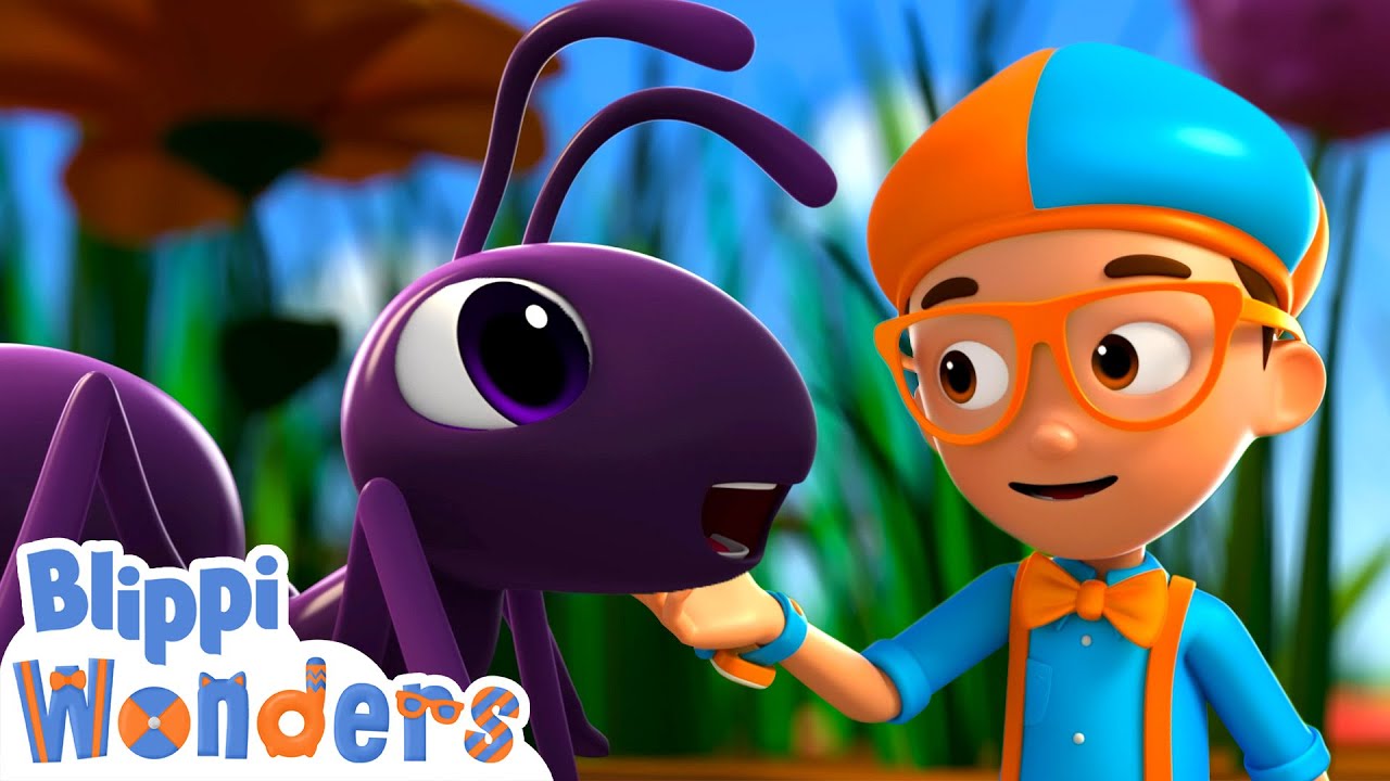 Blippi and the Giant Ant | Blippi Wonders | Learn ABC 123 | Fun ...