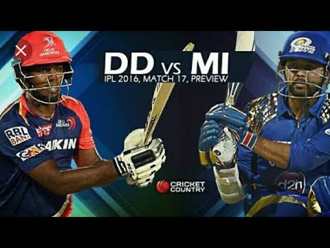 DD vs MI last thrilling over 14 april 2018 - YouTube