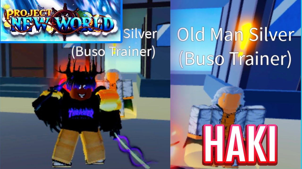 HOW TO GET BUSO HAKI IN PROJECT NEW WORLD! [Roblox] - YouTube