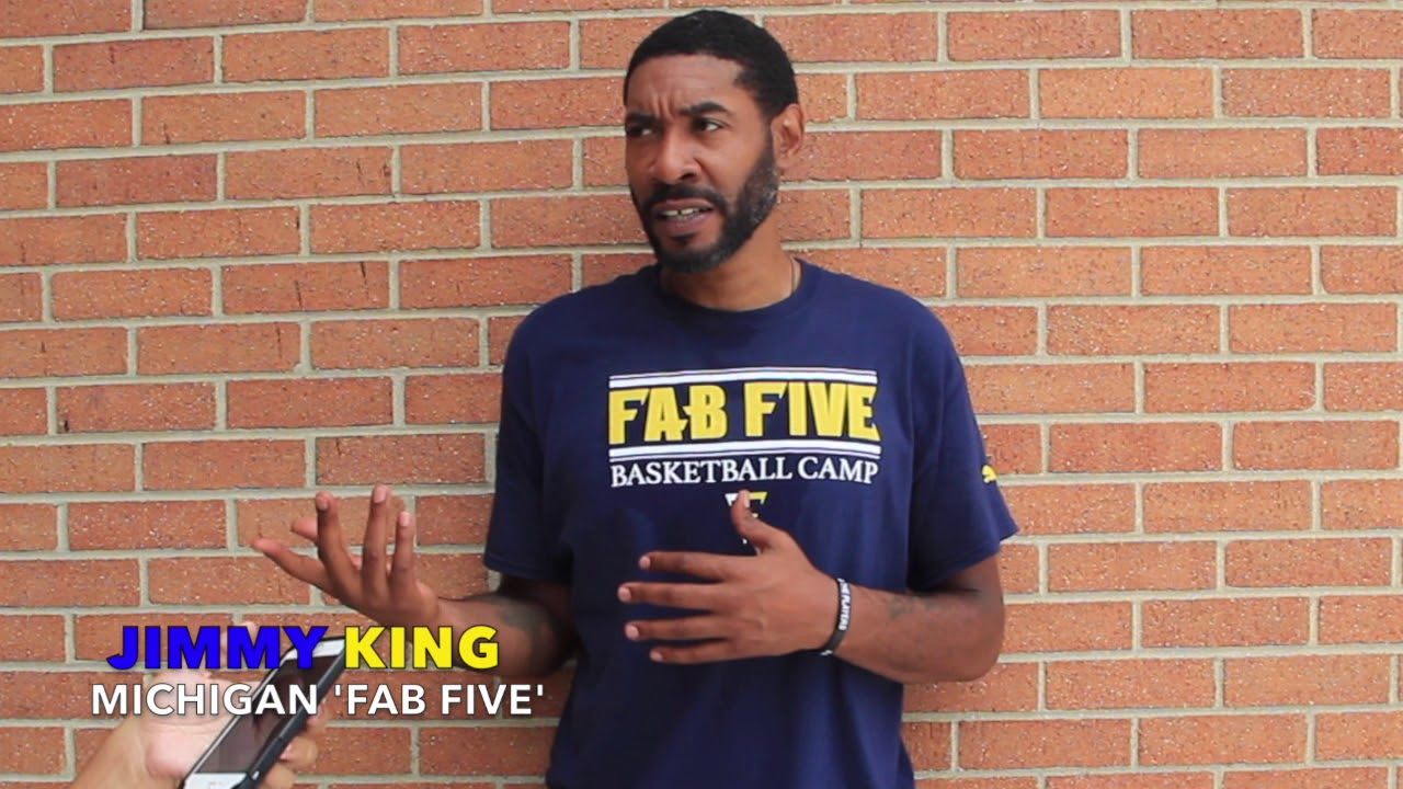 'FAB FIVE' CAMP 2019 - Jimmy King & Jalen Rose on Fab Five Reunion ...