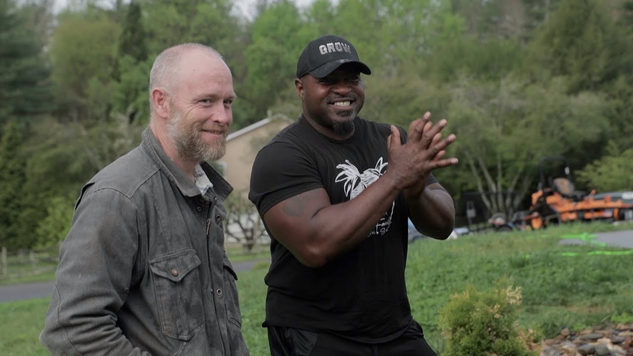 Justin Rhodes Jumpstarts Bri From Scratch Garden - YouTube