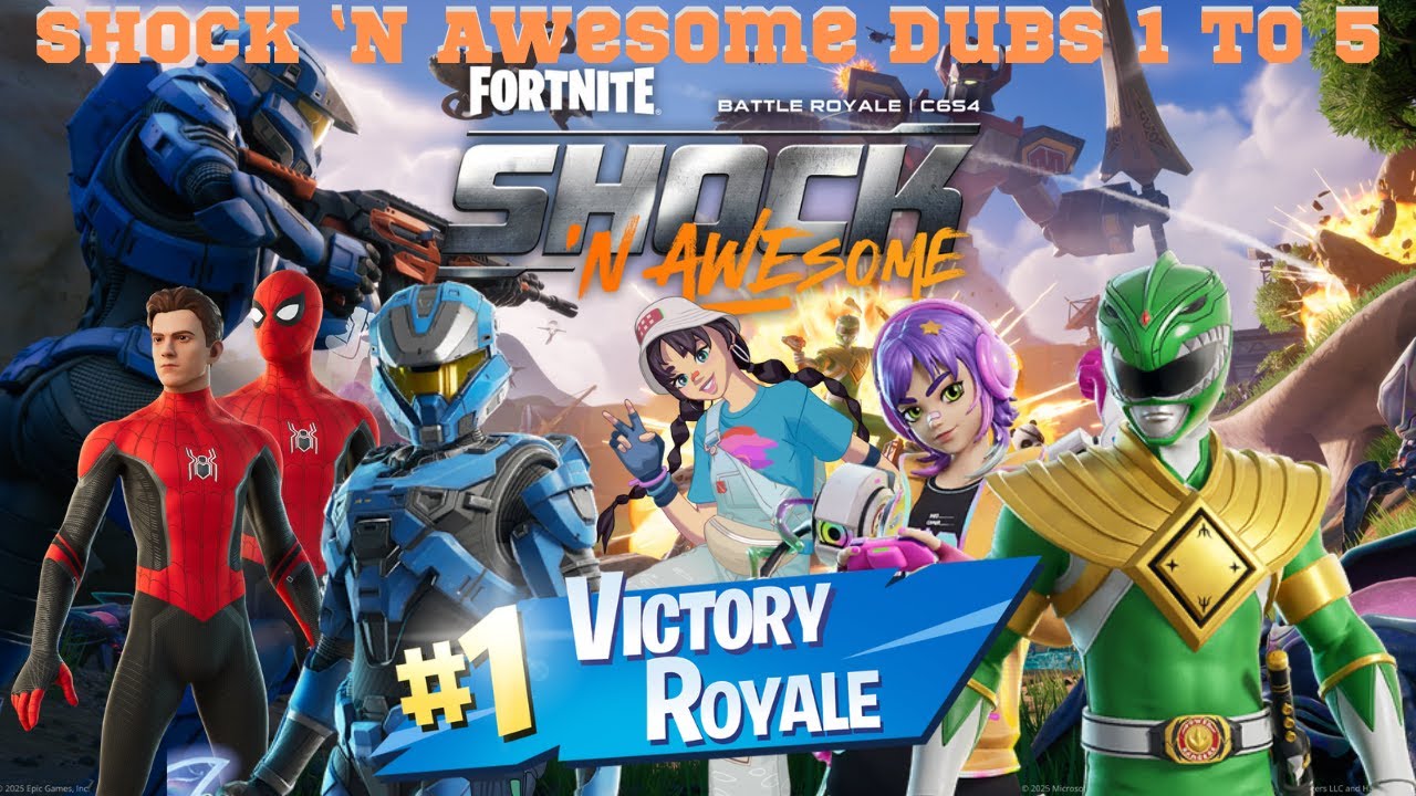 Fortnite Chapter 6 Season 4 Dubs 1 To 5 - YouTube