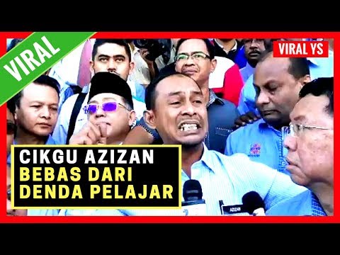 Cikgu Azizan Dibebaskan Setelah Di Saman Bapa Pelajar Hisap Gam (Viral YS)