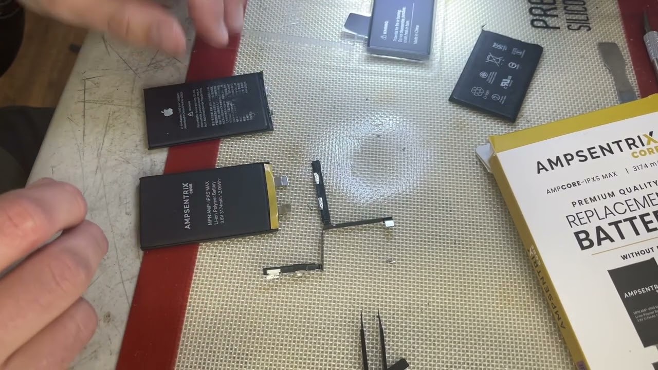 iPhone Battery Replacement - BMS swap to avoid error message and ...