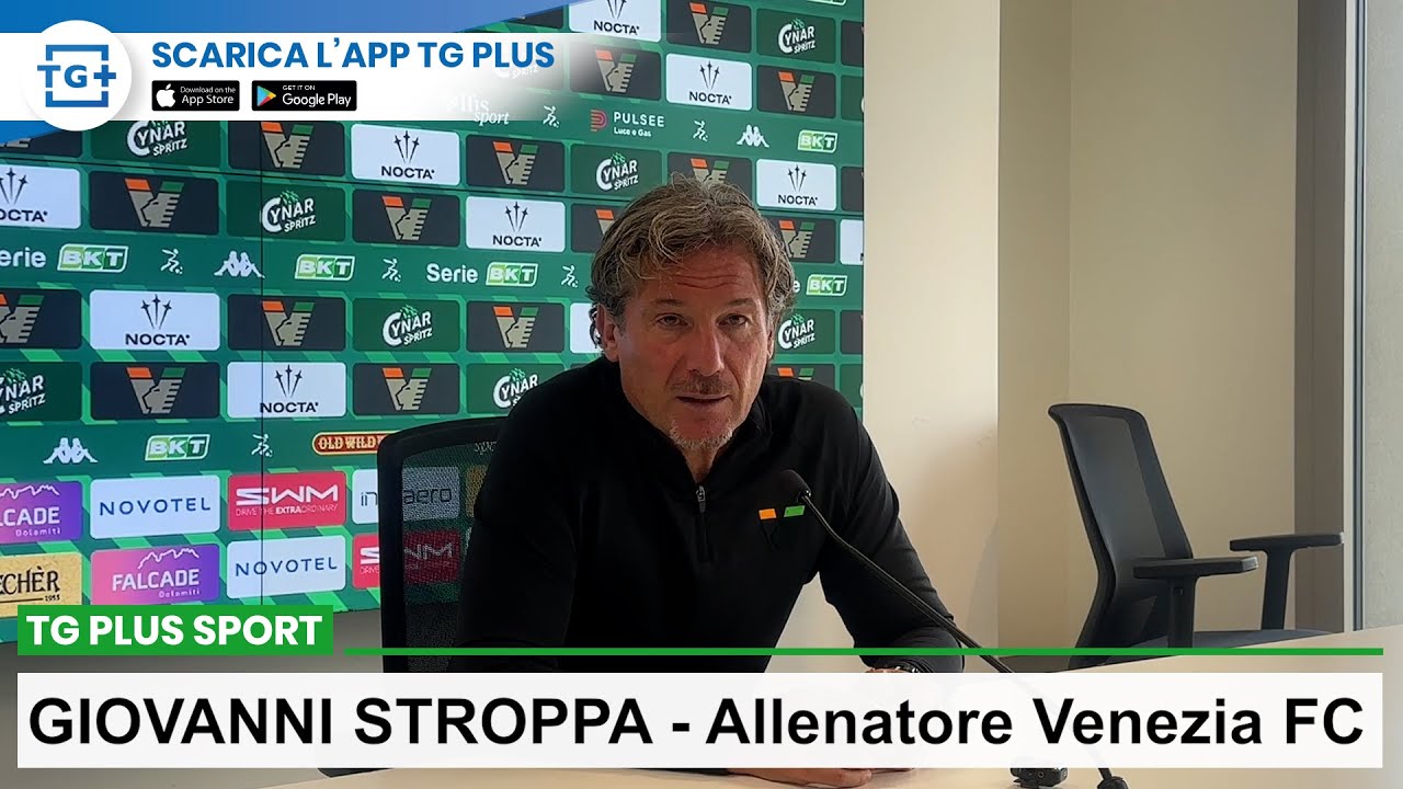 Pescara-Venezia FC, l'analisi prepartita di Mister Stroppa - TG Plus ...