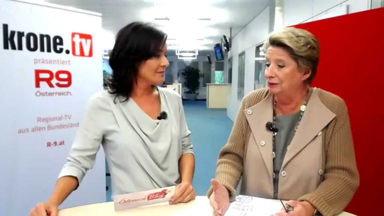 Ursula Stenzel live im "Krone"-Talk! - YouTube