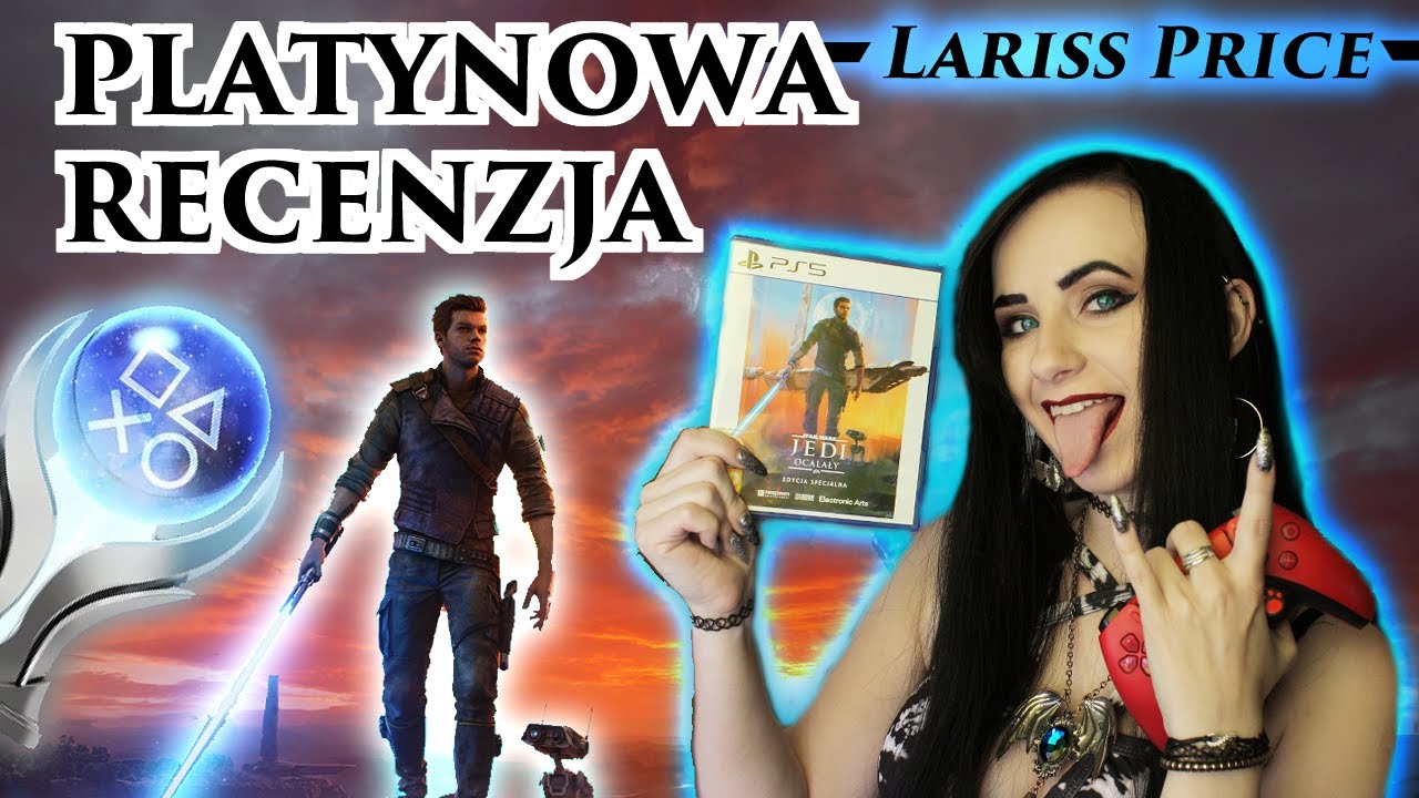 Platynowa Recenzja z gry Star Wars Jedi: Ocalały! - YouTube