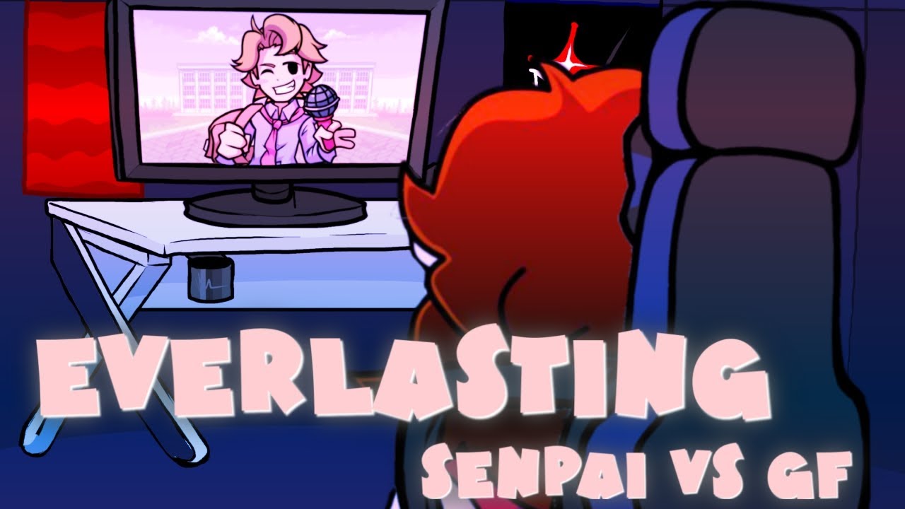 Everlasting But GF And Senpai Sing It | FNF COVER - YouTube